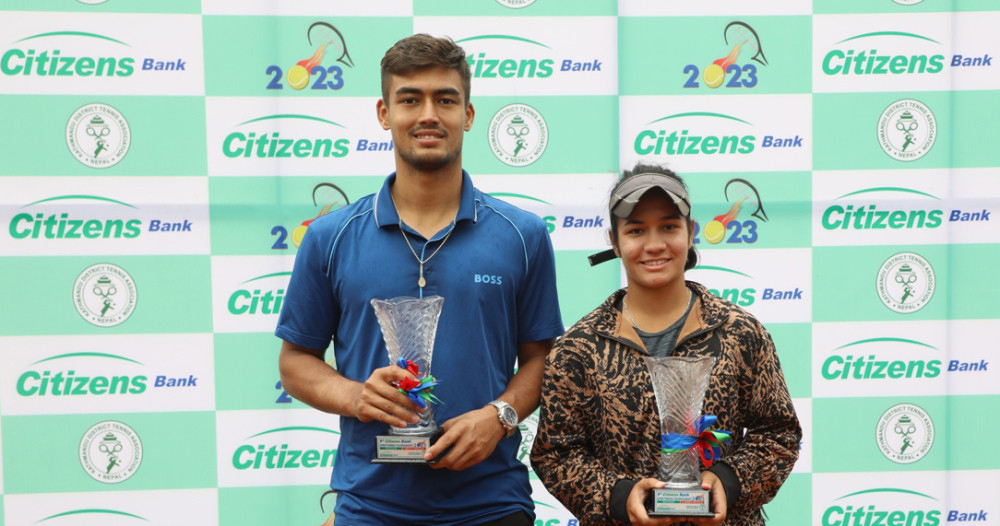 अभिषेक र अभिलाषालाई टेनिस उपाधि - NepalKhoj